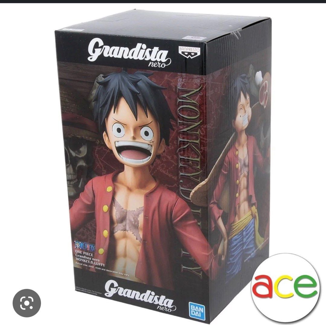 GRANDISTA LUFFY, ACE AND SABO FIGURES, Hobbies & Toys, Toys & Games on Carousell