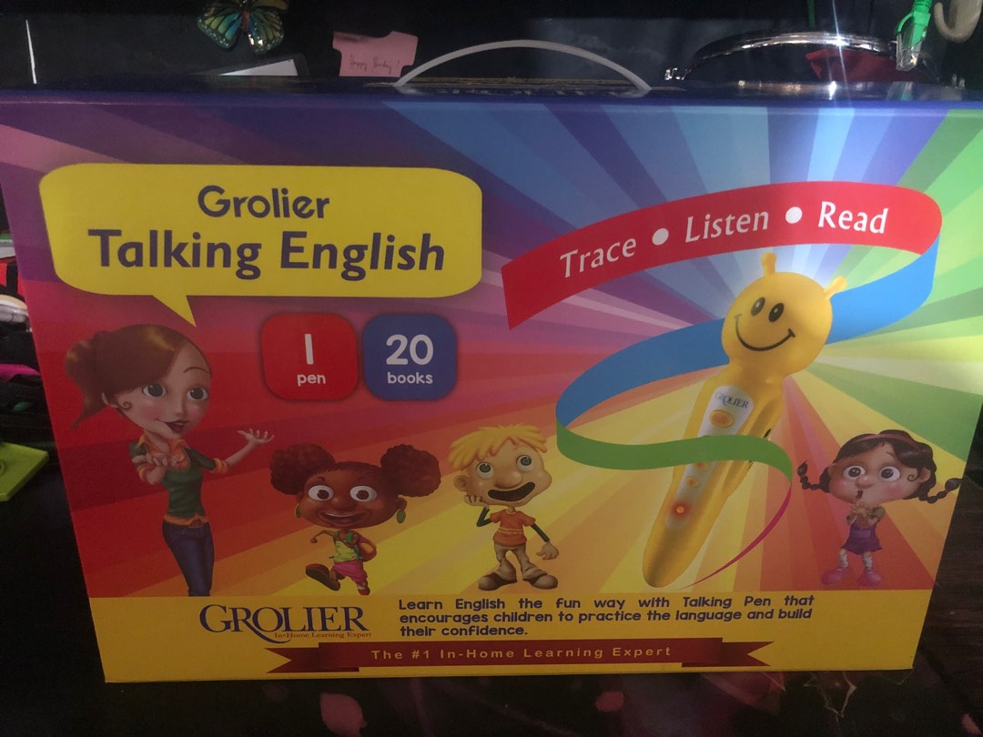 Grolier Talking English, Computers & Tech, Parts & Accessories, Other ...