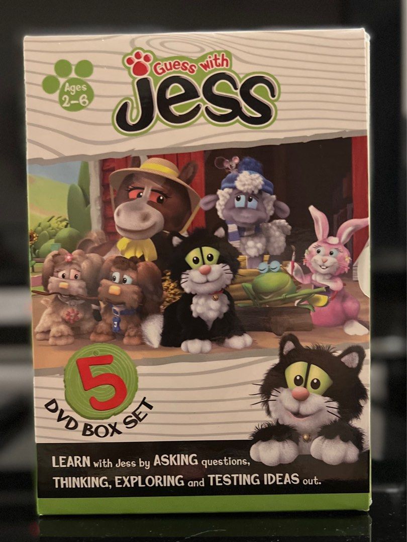 Guess with Jess (5 DVD Box set), Hobbies & Toys, Music & Media, CDs ...