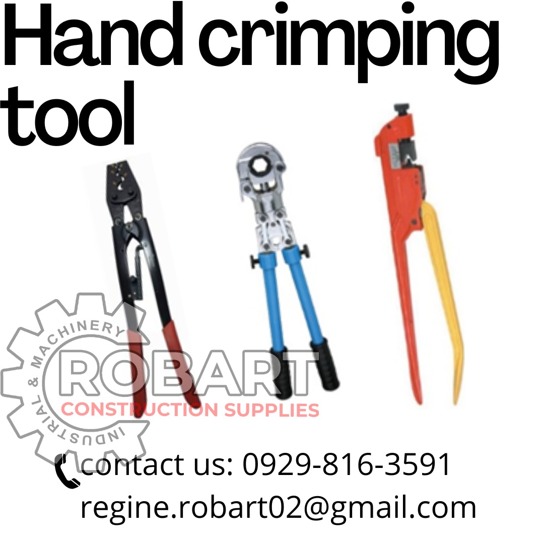 Hand crimping tool, Commercial & Industrial, Construction Tools ...