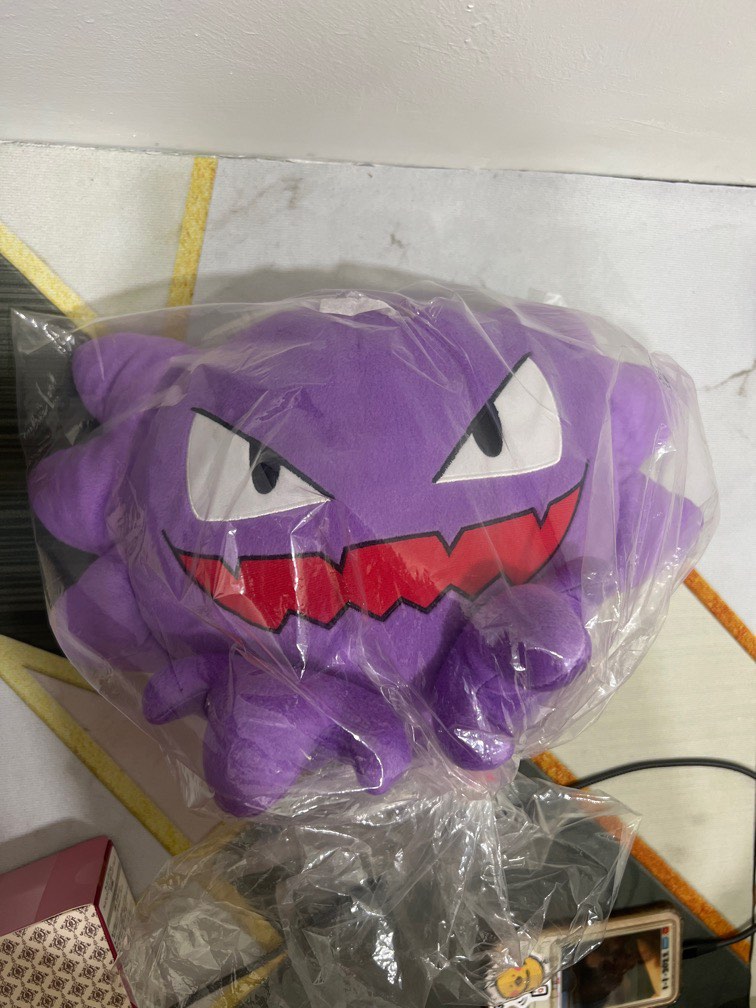 Haunter Pokemon plushie L size, Hobbies & Toys, Toys & Games on Carousell