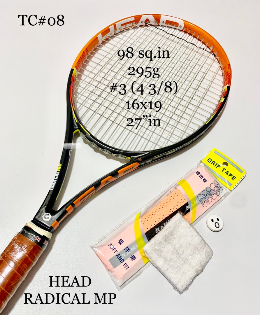 HEAD RADICAL MP, Sports Equipment, Sports & Games, Racket and Ball ...