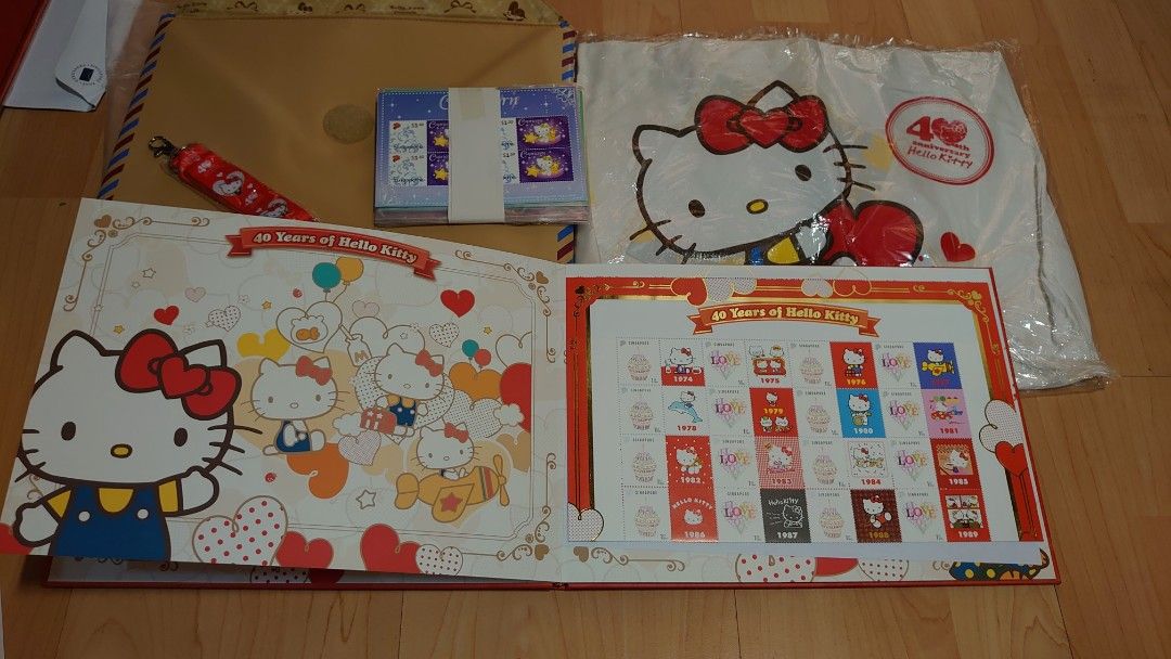 Hello Kitty - 40th Anniversary SingPost Collection, Hobbies & Toys ...