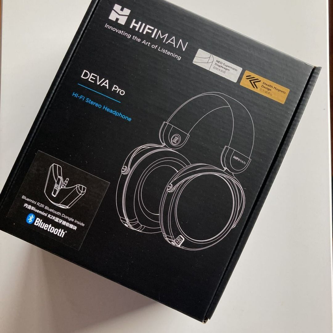 HIFIMAN Deva Pro藍牙耳機平面驅動開放式無線, 音響器材, 頭戴式/罩耳式耳機 - Carousell