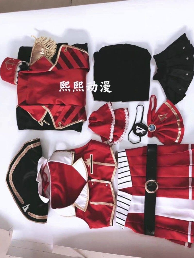 Hololive - Houshou Marine cosplay, Hobbies & Toys, Memorabilia ...