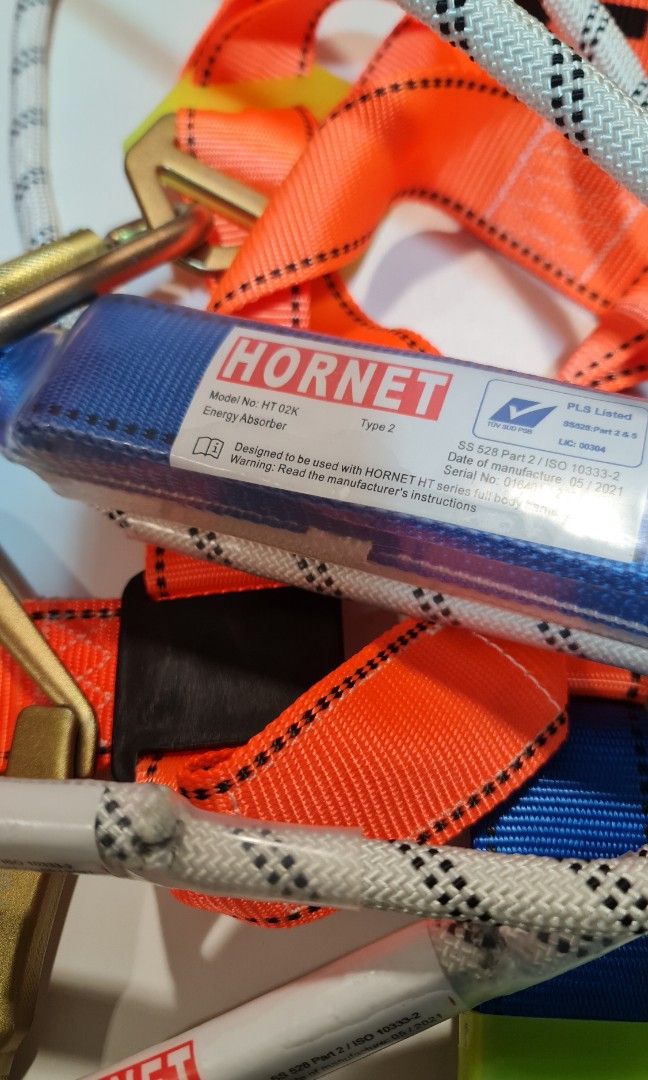 Hornet Safety Harness HT08/HT09, Health & Nutrition, Braces, Support ...