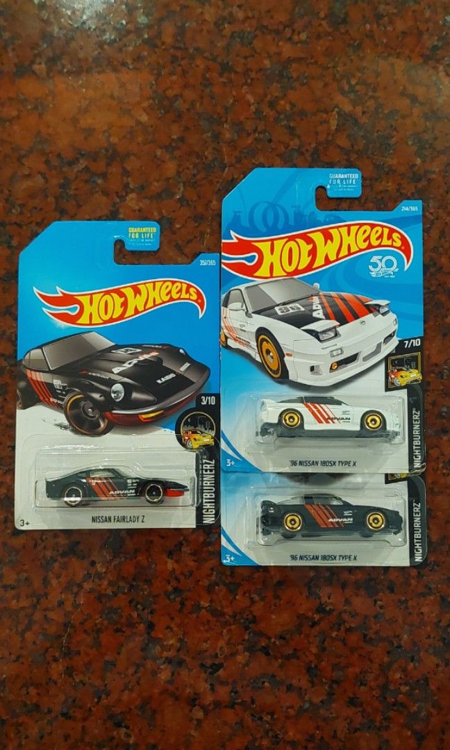 Hotwheels Advan 180sx and Fairlady, Hobbies & Toys, Toys & Games on ...