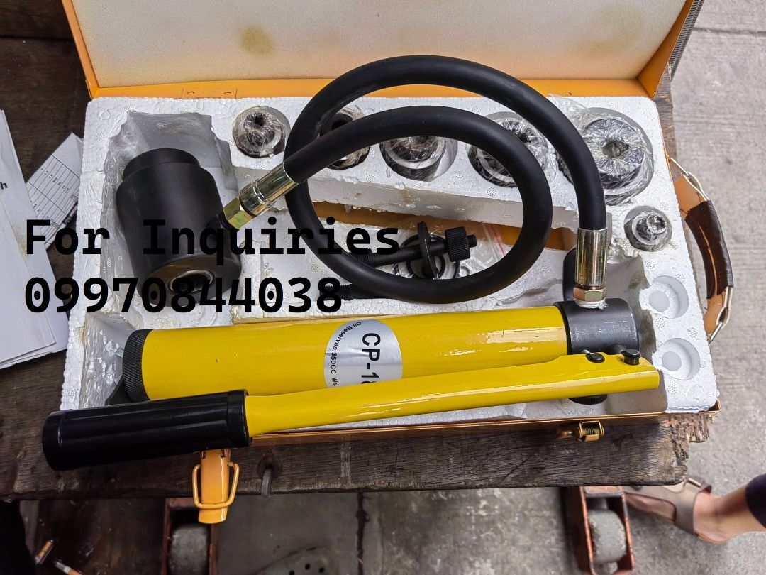 Hydraulic Knockout Puncher Tool, Commercial & Industrial, Industrial ...