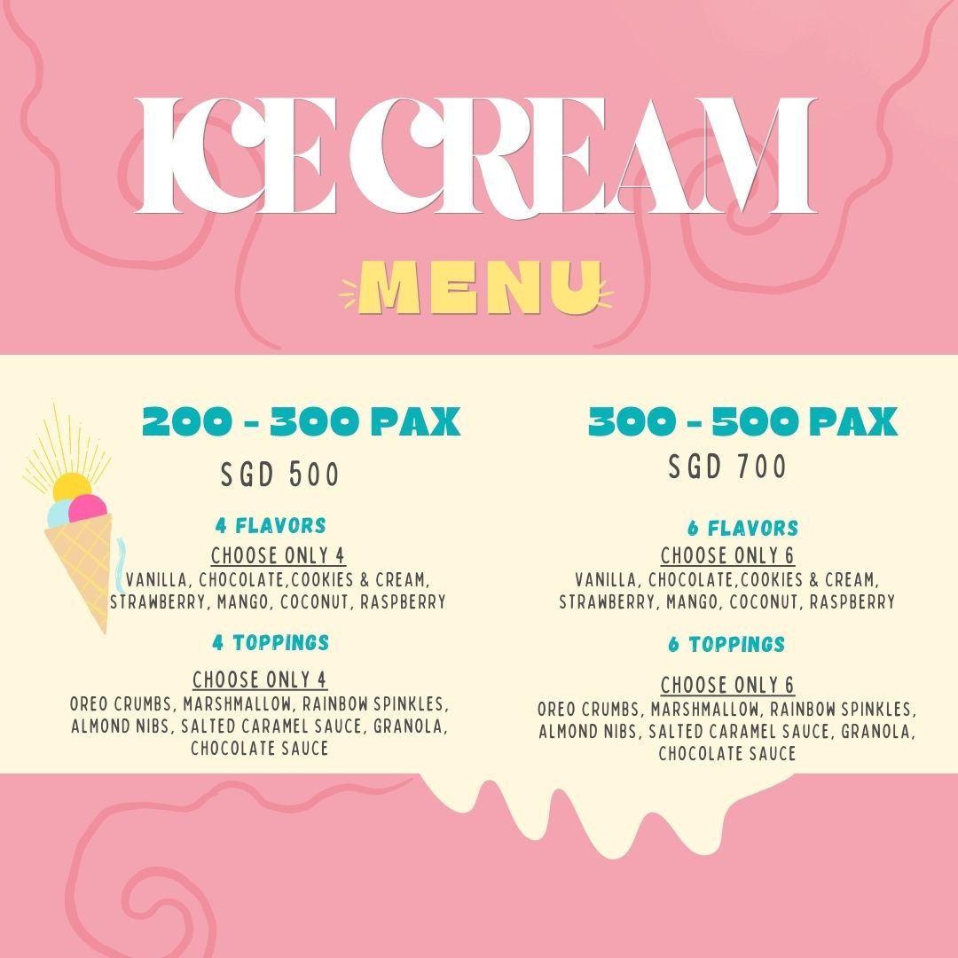 Ice Cream Livestation, Food & Drinks, Chilled & Frozen Food on Carousell
