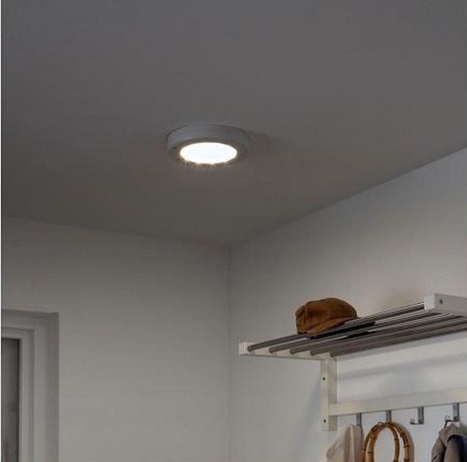 Ikea Stotta LED Motion Sensor wall/ceiling light, Furniture & Home ...