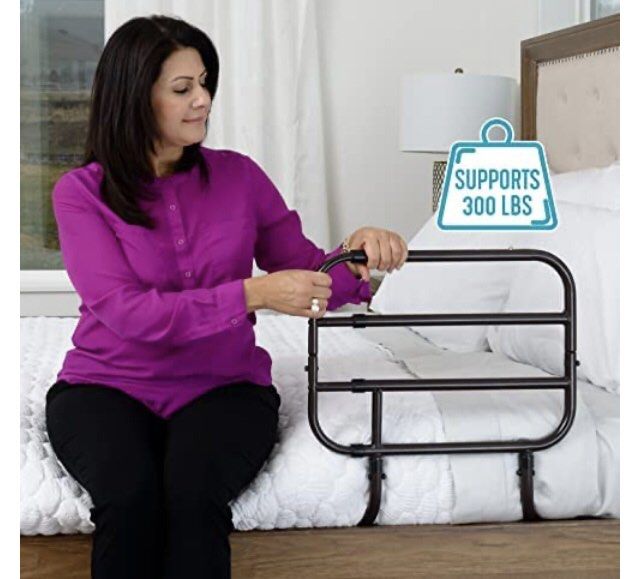 Imported Able Life Safety Anti Fall Bedside Extend-A-Rail, Adjustable ...