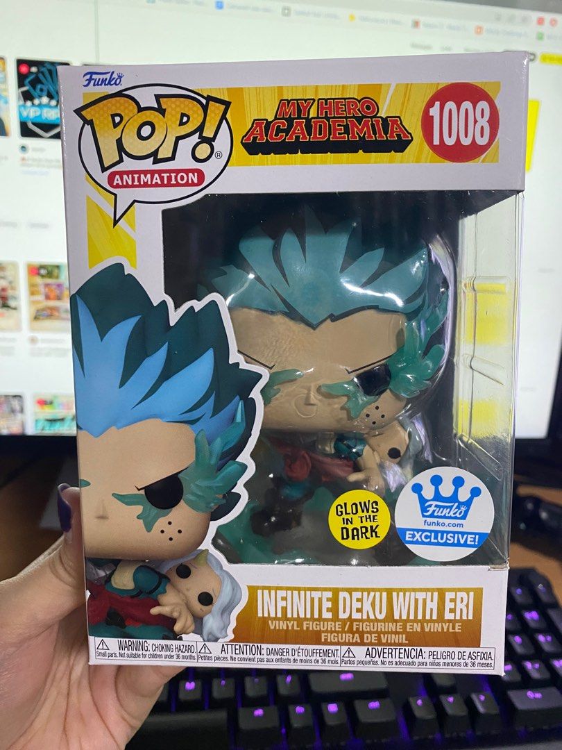 Infinite Deku with Eri (Glow In The Dark) Funko Pop! - My Hero Academia ...