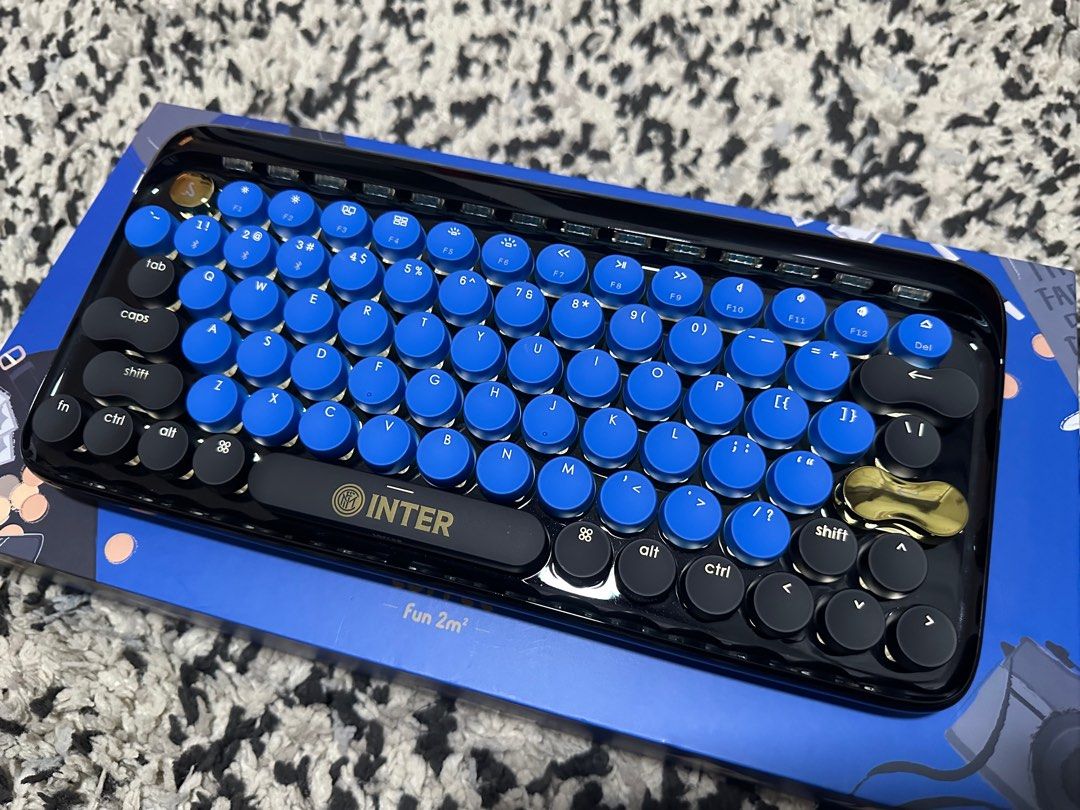 Inter Milan x Loffee bluetooth Mechanical Keyboard, Computers & Tech ...