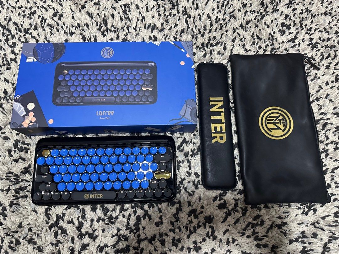 Inter Milan x Loffee bluetooth Mechanical Keyboard, Computers & Tech ...