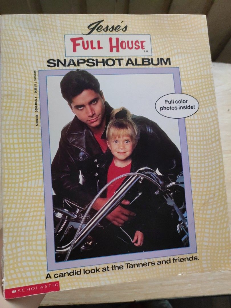Jesse's Full house 1993 TV show vintage snapshot album Jesse Katsopolis ...