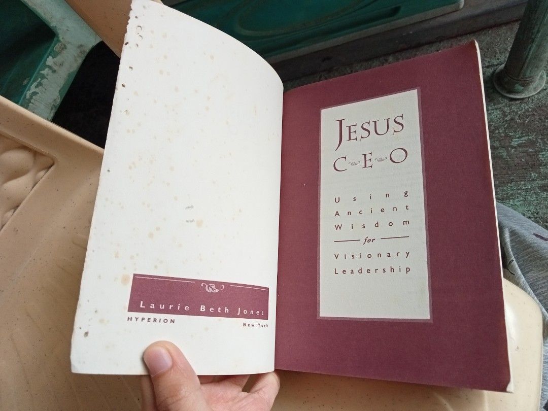 JESUS CEO: USING ANCIENT WISDOM FOR VISIONARY LEADERSHIP by LAURIE BETH ...