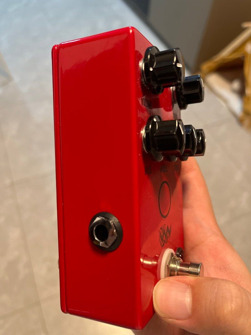 JHS Angry Charlie V3 Overdrive-Distortion Guitar Effects Pedal, Hobbies ...