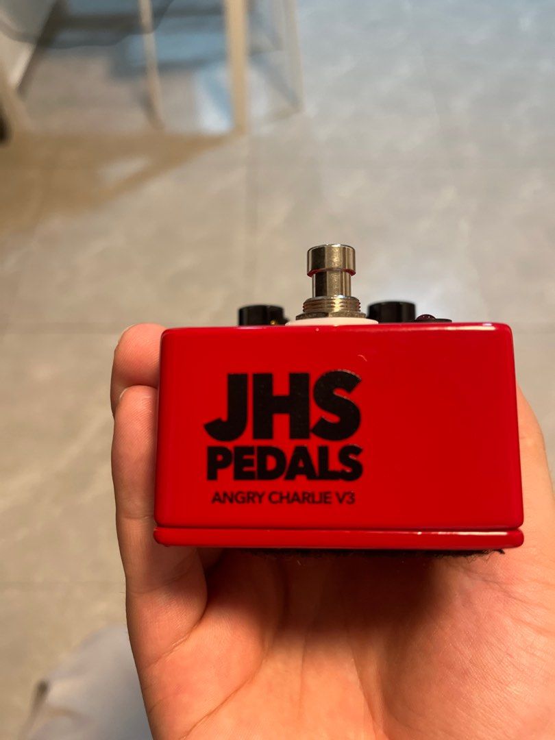 JHS Angry Charlie V3 Overdrive-Distortion Guitar Effects Pedal, Hobbies ...