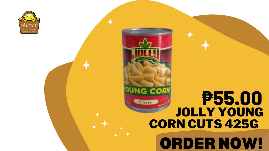 Jolly Young Corn Cuts 425g, Food & Drinks, Packaged & Instant Food on ...