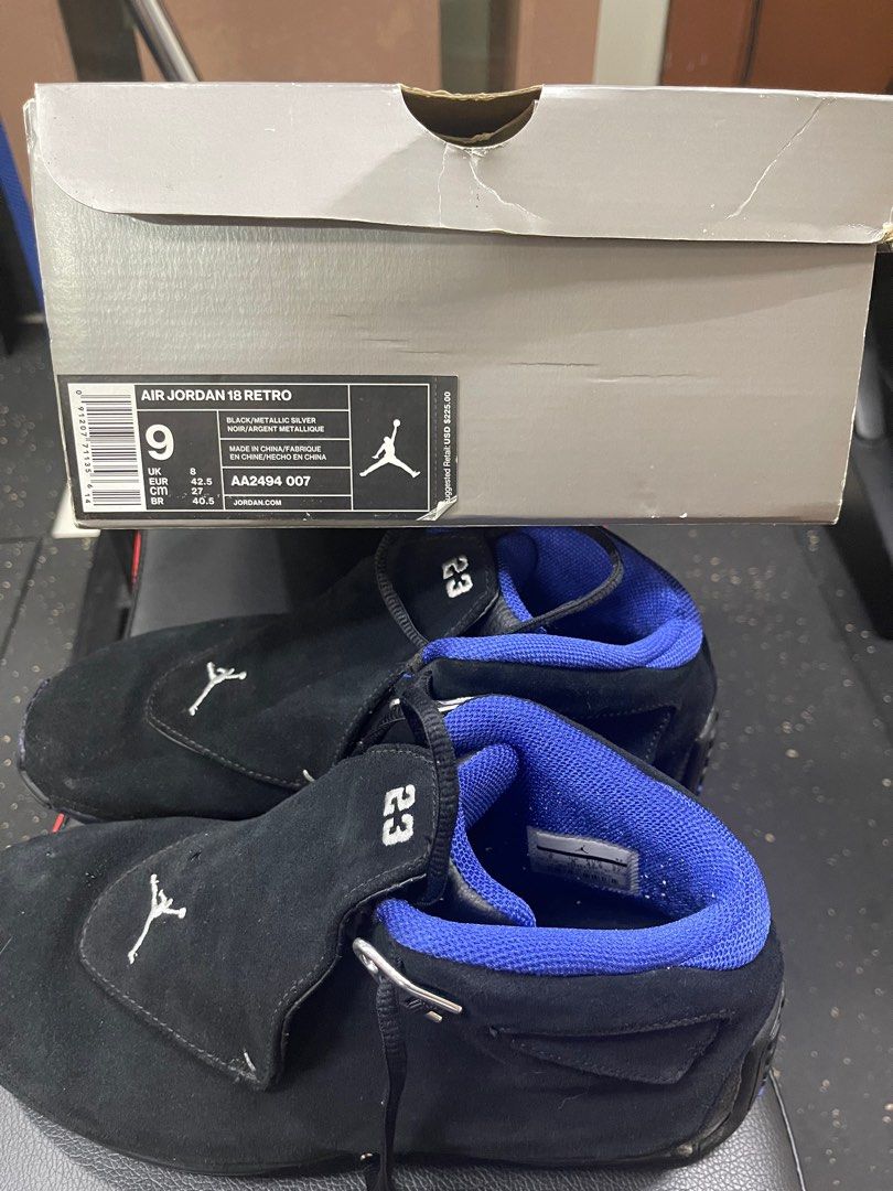 JORDAN XVIII 18, Men's Fashion, Footwear, Sneakers on Carousell