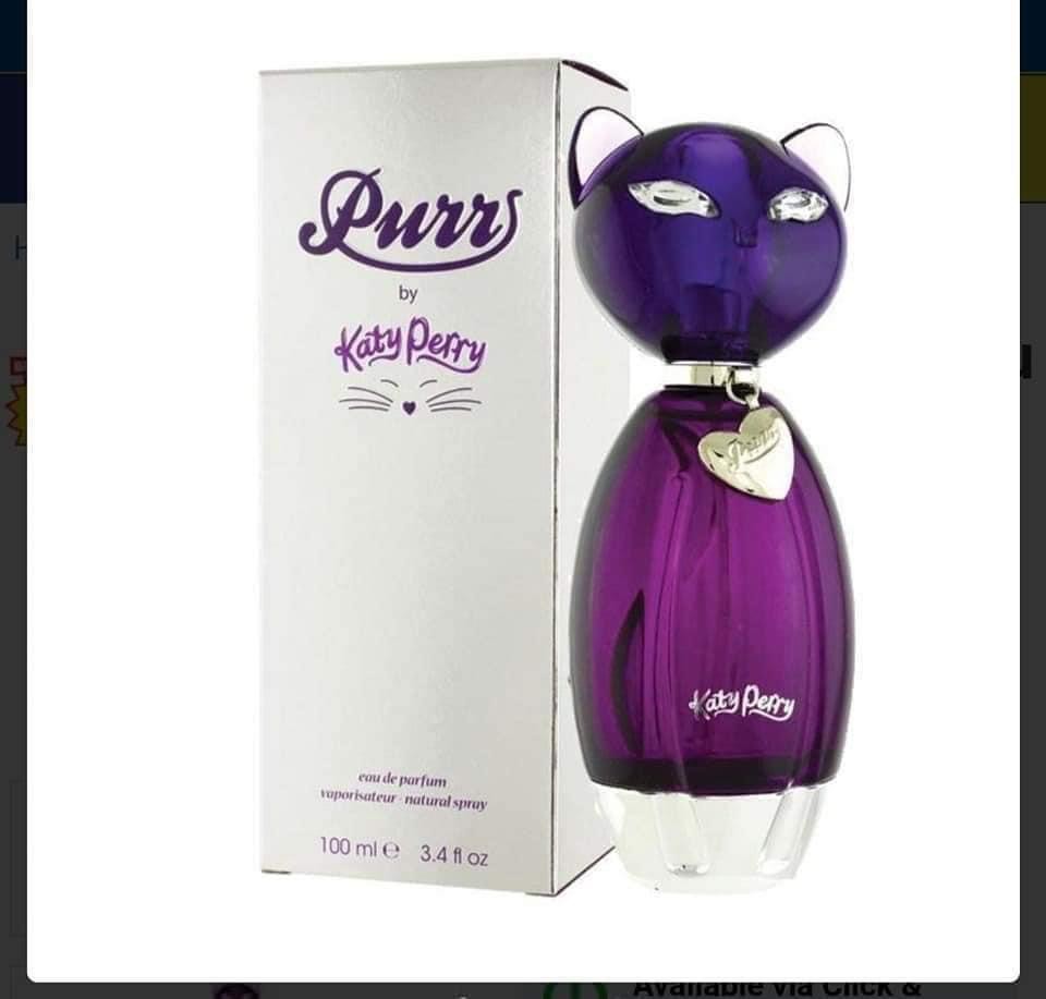Katy Perry Purr Perfume 100ml, Beauty & Personal Care, Fragrance ...