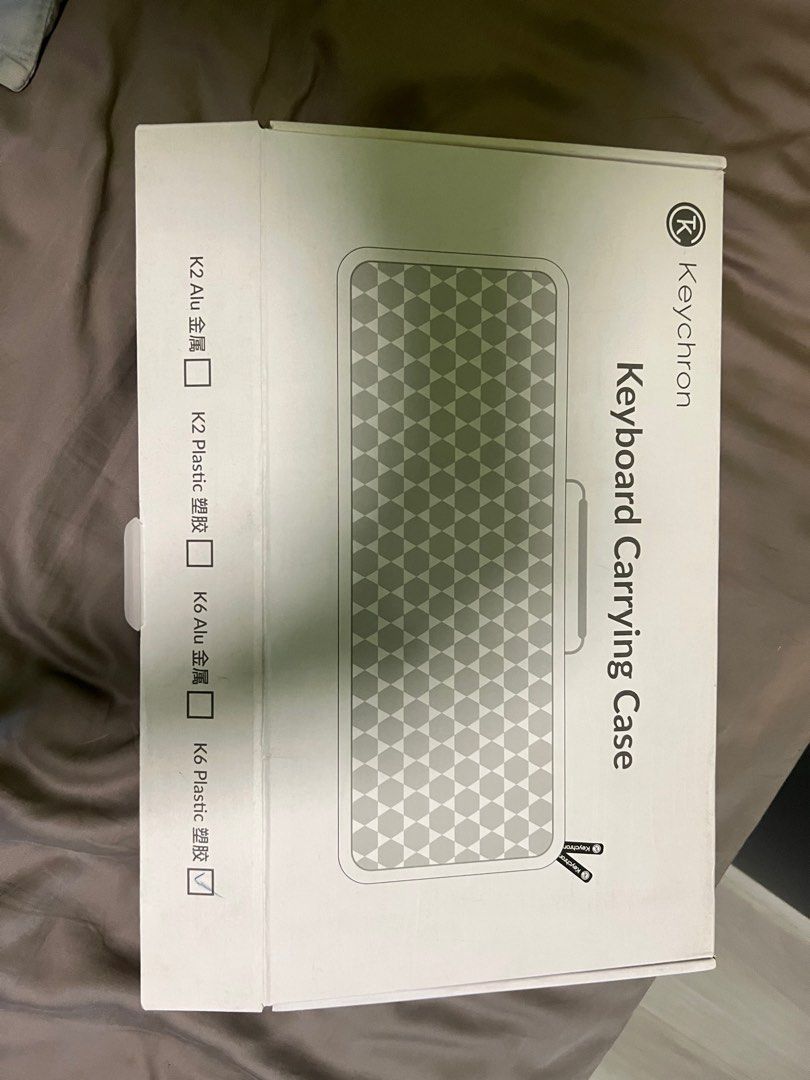 keychron K6 plastic keyboard carrying case, Computers & Tech, Parts ...