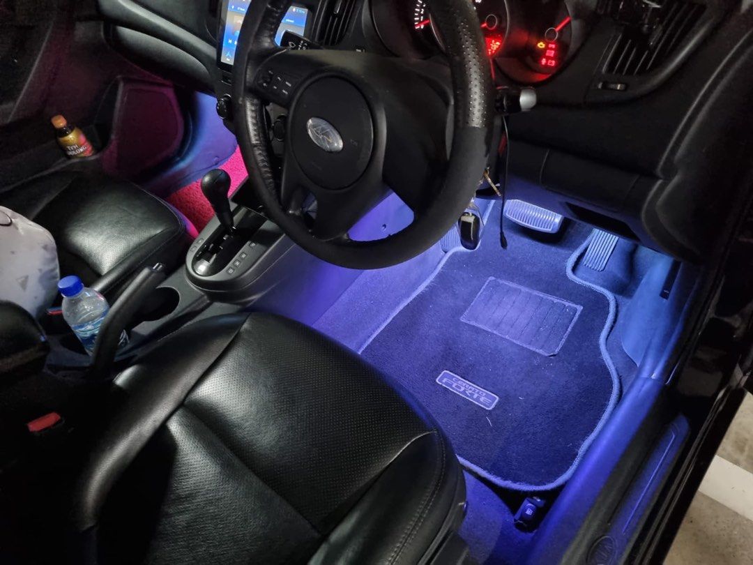Kia Cerato Forte Car Legroom RGB Lights, Car Accessories, Accessories ...
