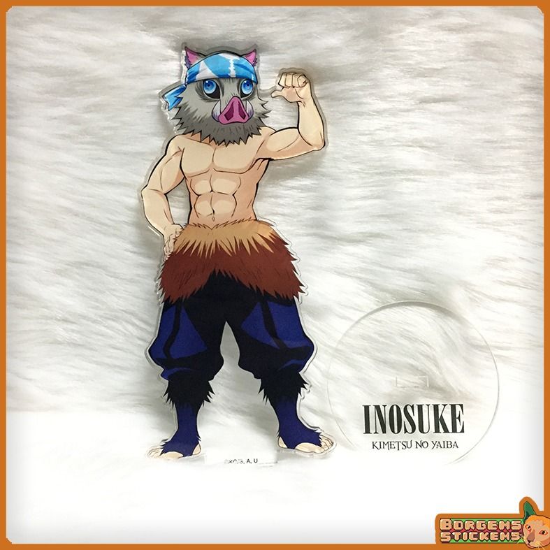 Kimetsu no Yaiba - Hashibira Inosuke - Big Acrylic Stand, Hobbies ...