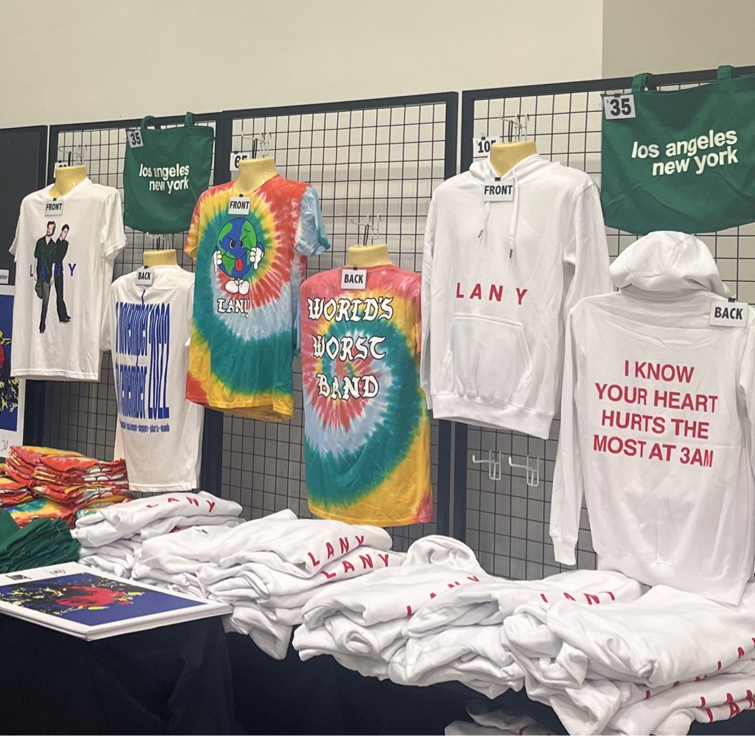 LANY Tour Hoodie 2022 merch, Women's Fashion, Tops, Longsleeves on ...