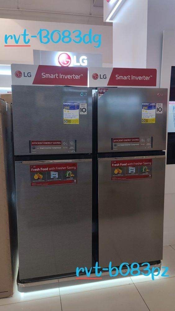 LG 2 DOOR INVERTER REFRIGERATOR, TV & Home Appliances, Kitchen ...