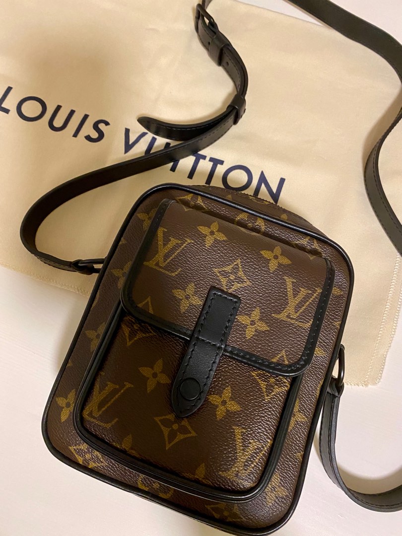 LV Christopher Sling Bag, Luxury, Bags & Wallets on Carousell