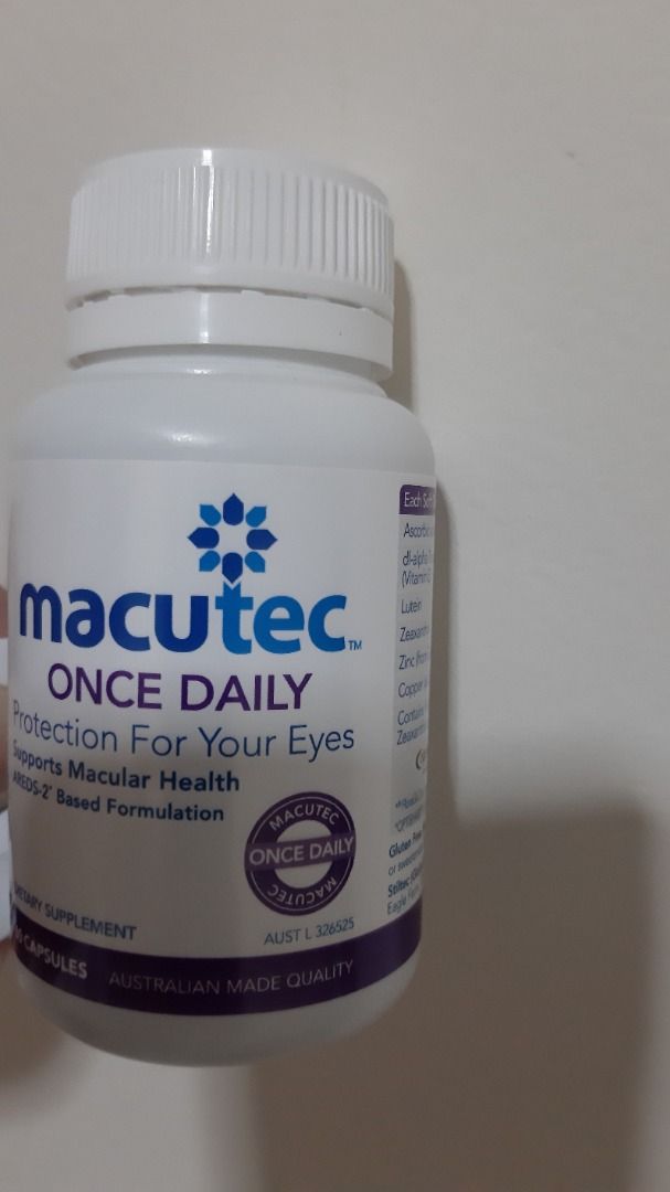 Macutec eyes supplement, Health & Nutrition, Health Supplements ...