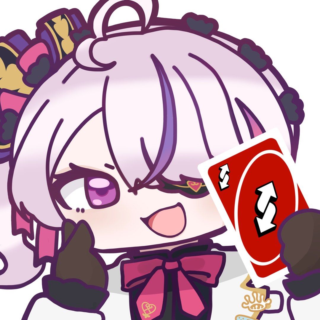 Maria Marionette keychain and sticker Nijisanji ILUNA, Hobbies & Toys ...