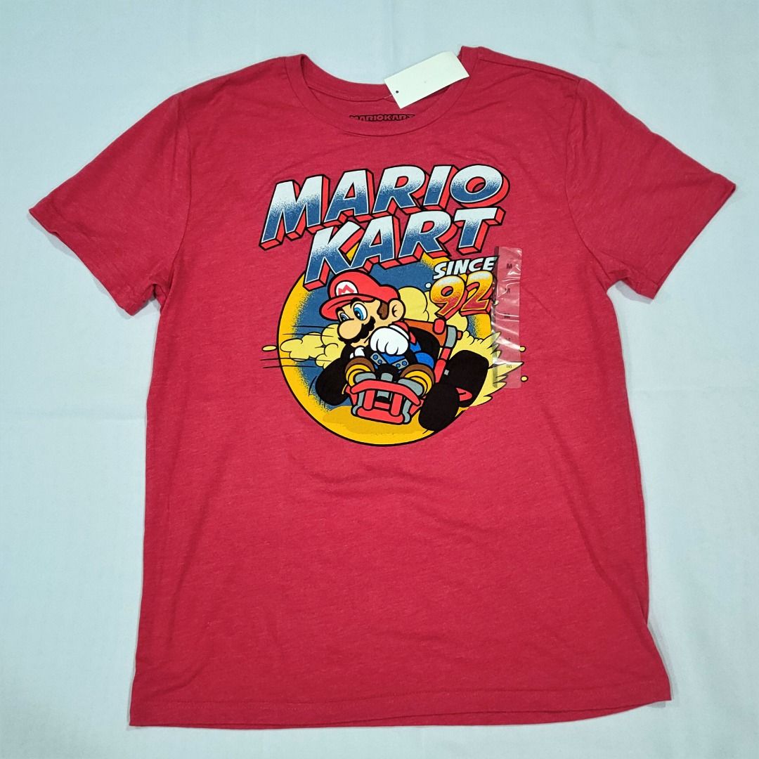 Mario Kart Since '92 Graphic T-shirt, Men's Fashion, Tops & Sets ...