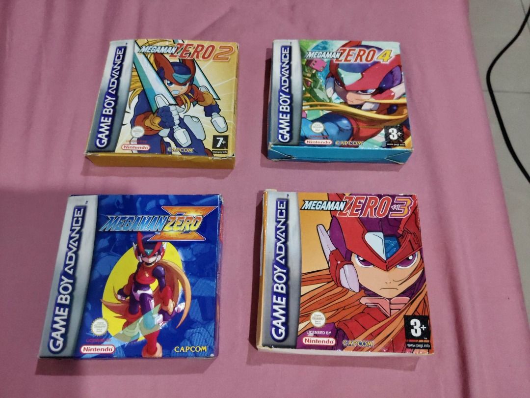 Megaman Zero 1 2 3 4 Pal Rockman Video Gaming Video Games Nintendo On Carousell