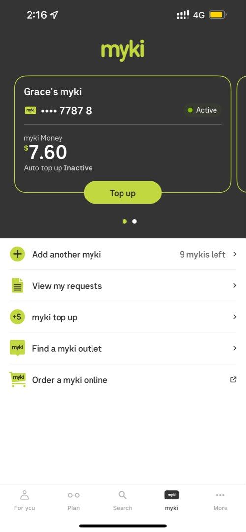 MELBOURNE PTV Myki card, Tickets & Vouchers, Store Credits on Carousell