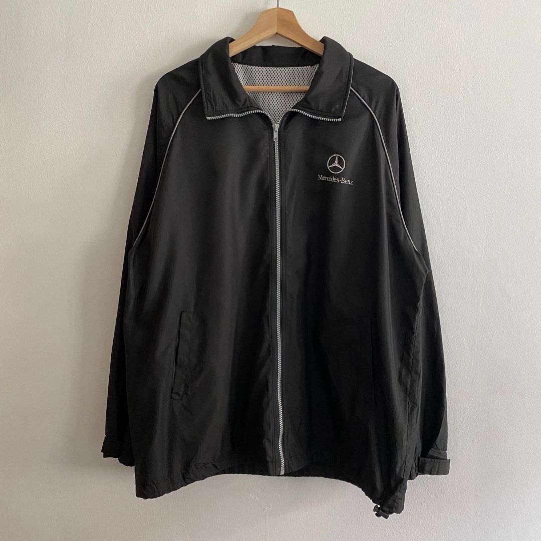 Mercedes Benz Windbreaker Jacket, Men's Fashion, Coats, Jackets and ...