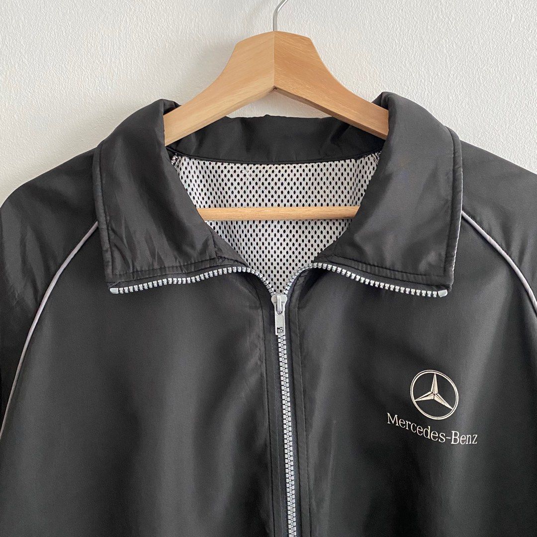 Mercedes Benz Windbreaker Jacket, Men's Fashion, Coats, Jackets and ...