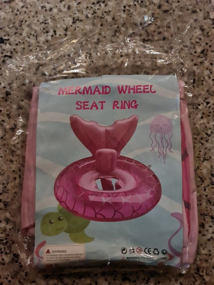 Mermaid Baby Float with Seat, Babies & Kids, Going Out, Other Babies Going Out Needs on Carousell