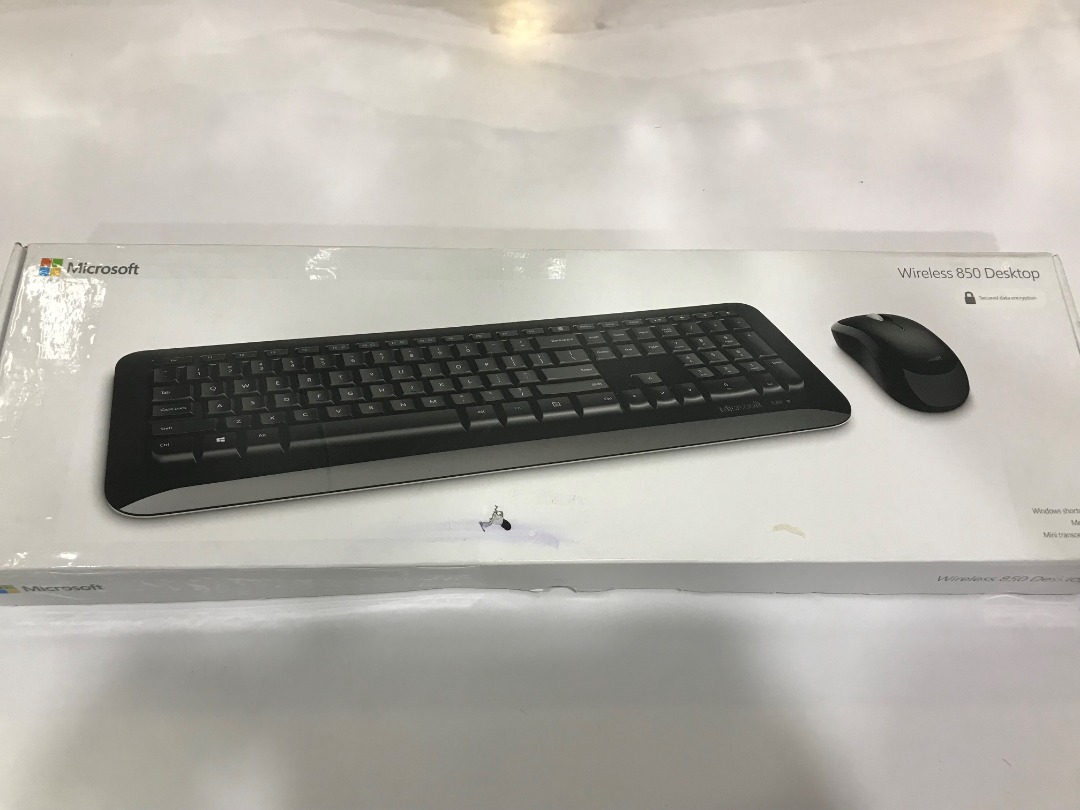 Microsoft Wireless 850 Desktop Keyboard & Mouse set, Computers & Tech ...