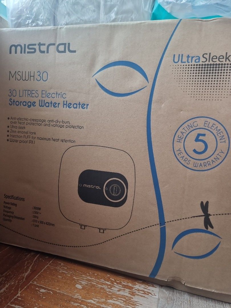 Mistral mswh 30 30 litres electric storage water heater, Everything ...