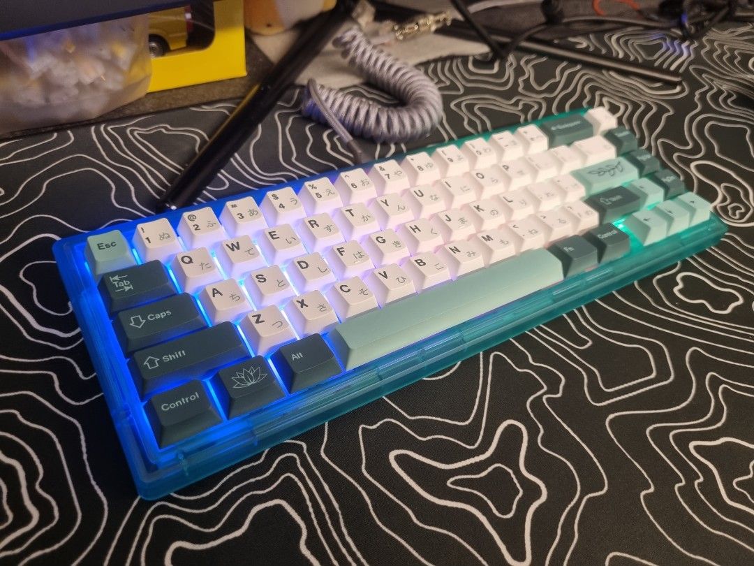 Custom Mechanical Keyboard Gas67 Fully Modded Budget Hotswappable Build ...
