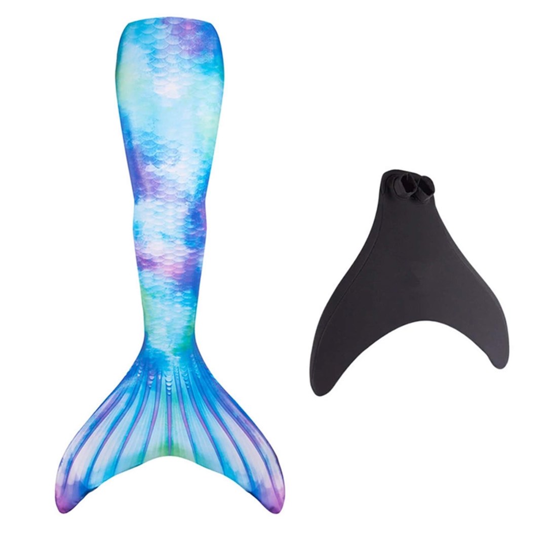 Monofin Flipper Mermaid Tails for Swimming for Girls & Kids, Sports ...