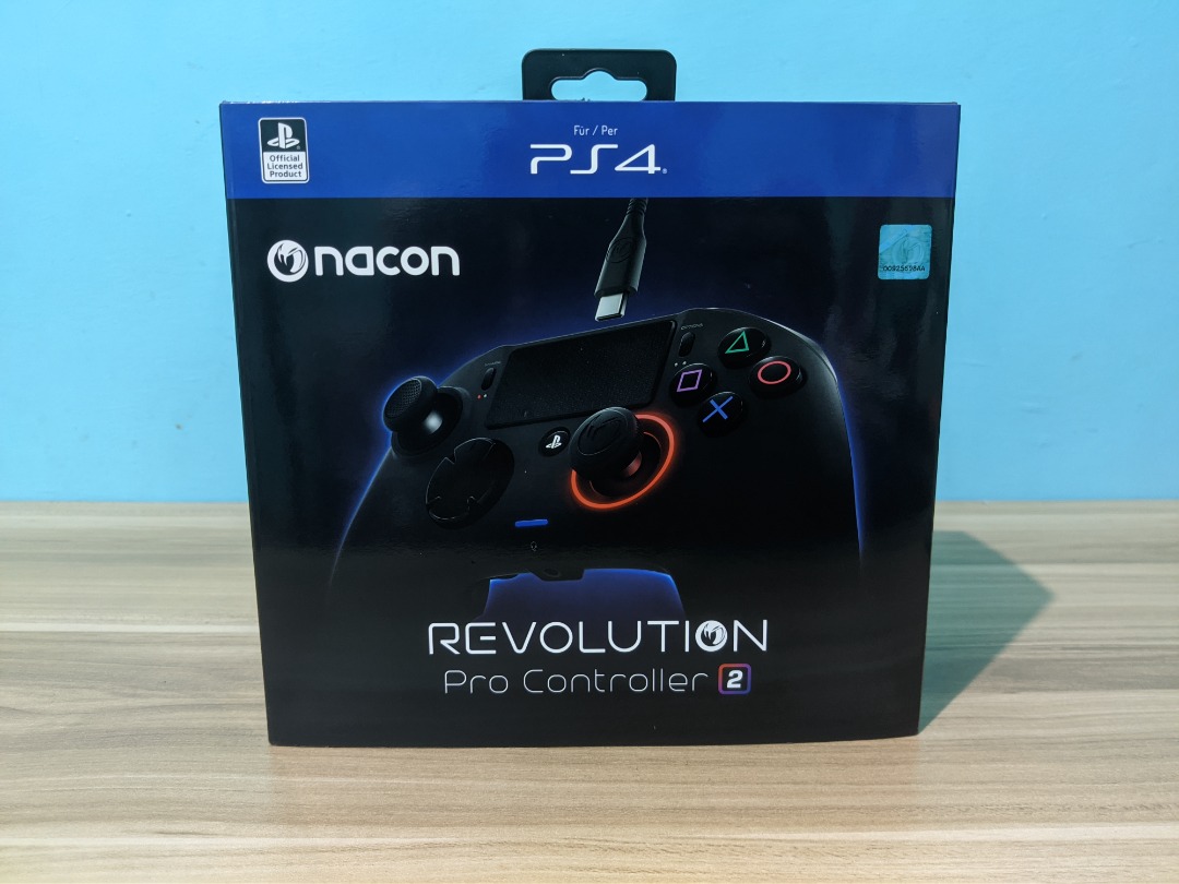 Nacon Revolution Pro Controller Version 2 (Black), Video Gaming, Gaming ...