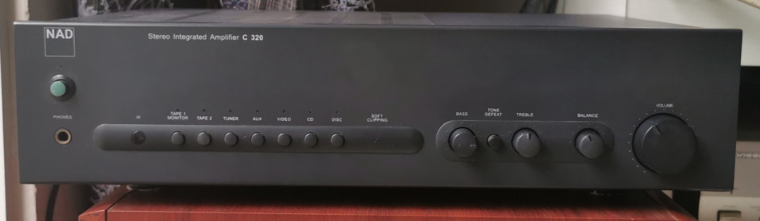 NAD C320 Integrated Amplifier, Audio, Soundbars, Speakers & Amplifiers ...