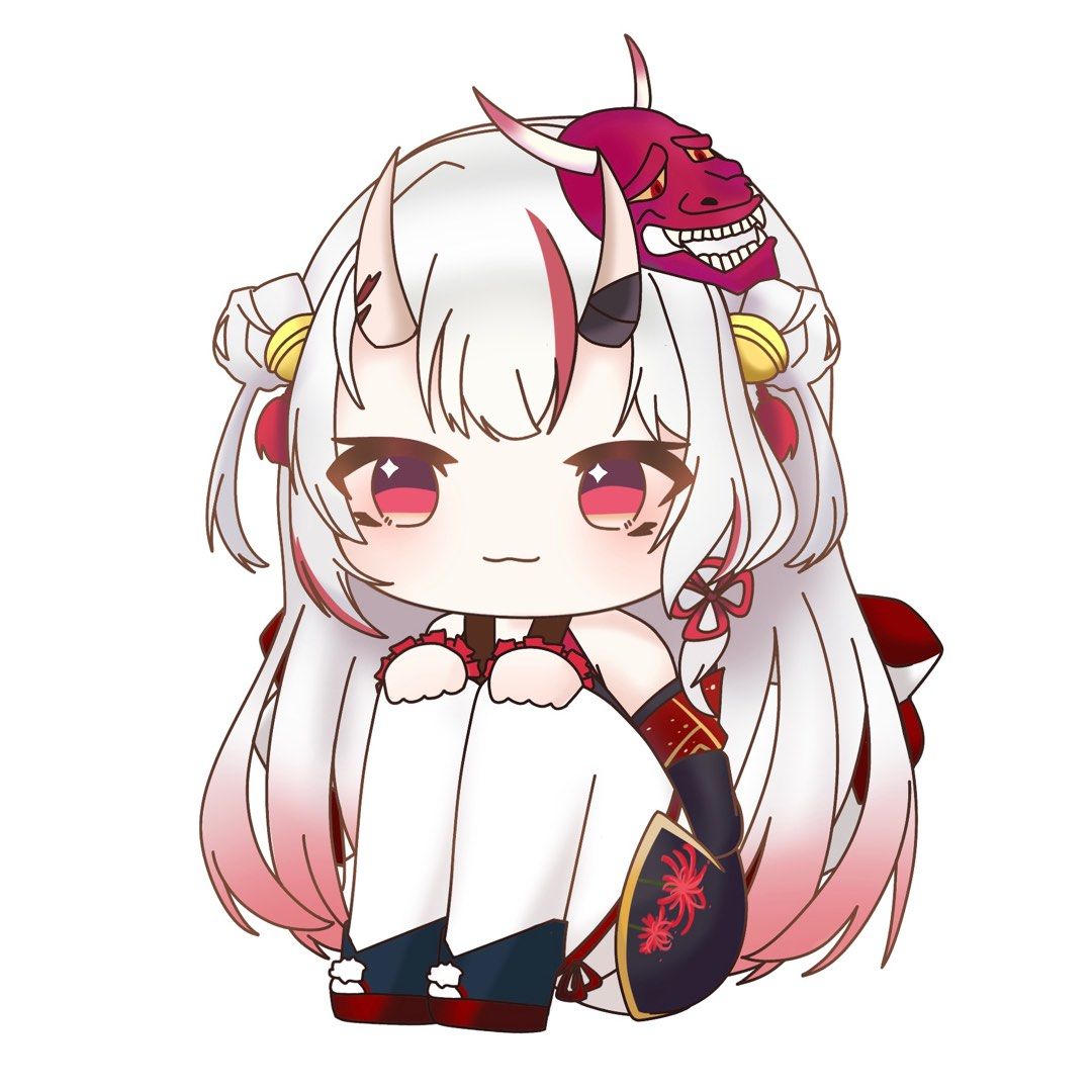 Nakiri Ayame keychain and sticker hololive gen 2 ojou, Hobbies & Toys ...