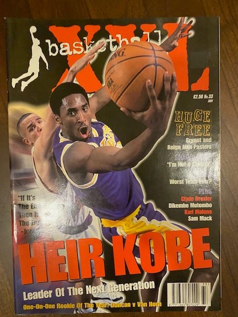 NBA Basketball XXL Magazines of NBA Champions and Hall of Famers HOFs ...