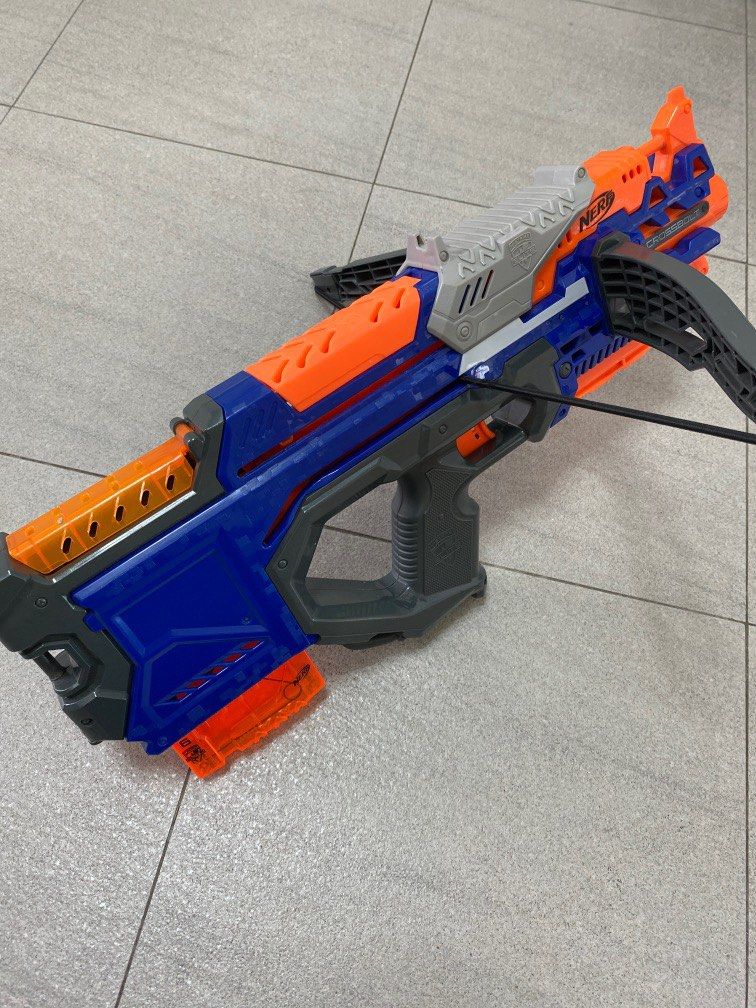Nerf crossbolt crossbow type gun, Hobbies & Toys, Toys & Games on Carousell