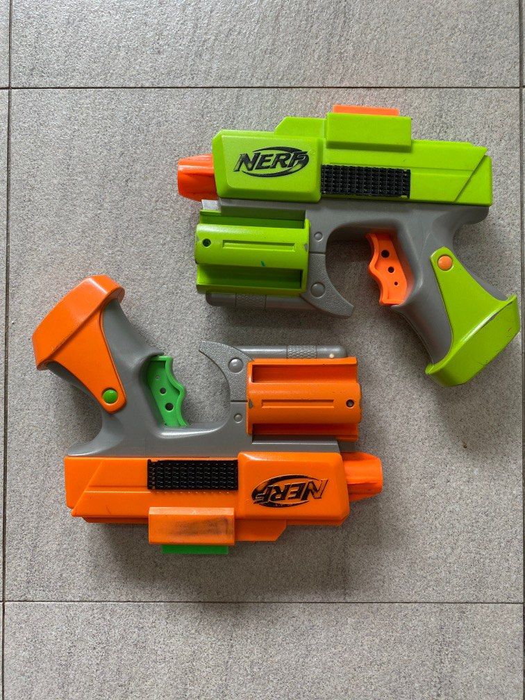 Nerf Gun pair, Hobbies & Toys, Toys & Games on Carousell