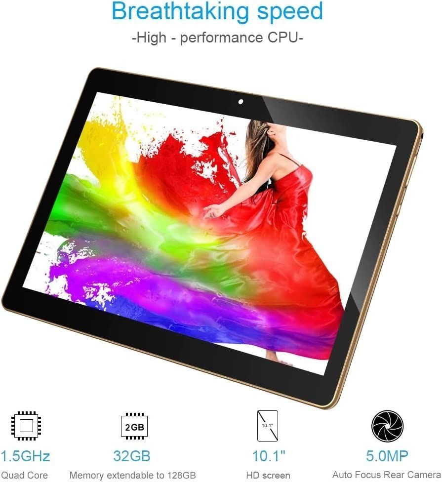 New Arrival! 10.1 Inch Google Android 10 Tablet,PADGENE Phablet Tablets ...